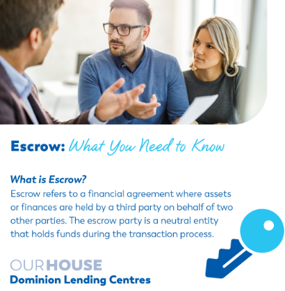 Escrow and What You Need to Know - Clarissa Yap Dominion Lending Centres